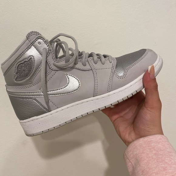 Shoes | Jordan 1 Retro High Co Japan Neutral Grey Gs | Poshmark